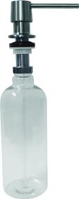 Bemeta Design Dávkovač mýdla/saponátu, 1100 ml, integrovaný, mosaz/plast, mat -