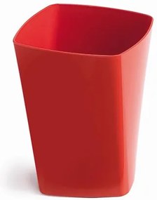Odpadkový koš na papír Caimi Brevetti Swing 13 L, plast, červený