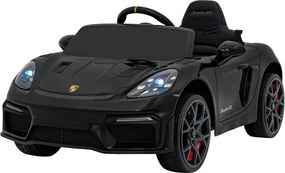 Elektrické autíčko Porsche Spyder RS ​​718 MP4 černé