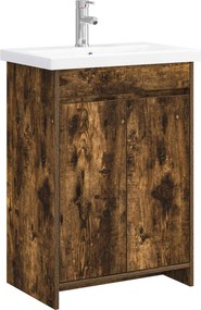 Sada koupelnového nábytku Kouřový dub 61 x 40 x 84,5 cm 3404278