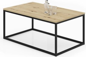 ADRK Furniture Konferenční stolek NARISA 100x60 CT-NAR-B-A