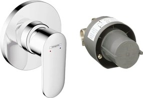 Hansgrohe Vernis Blend, sprchová baterie pod omítku, s tělesem, chromová, 71663000