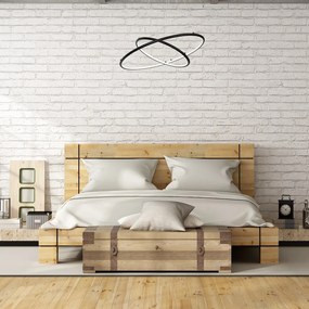 Závěsné LED svítidlo Orion, 2x LED 53w, 3000k, b