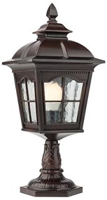 Redo 9652 - Venkovní lampa YORK 1xE27/70W/230V IP44 hnědá