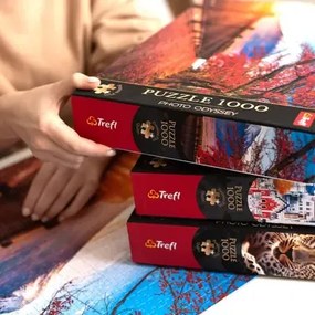 TREFL Puzzle Premium Plus Tea Time: Jarní přípravy / 1000 dílků / 68,3