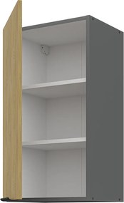 CREMONA ac | horní skříňka 40 G-72 1F policová | 40 cm | antracit/cremona