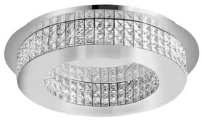LED stropní svítidlo Zeffari 50 chrom