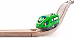 Woody Moderní elektrická mašinka - zelená / od 3 let