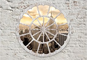 Fototapeta Bimago - New York: A View through the Window + lepidlo zdarma 400x280 cm