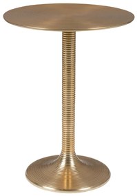 OnaDnes -20% Zlatý kulatý odkládací stolek Bold Monkey Hypnotising 37 cm