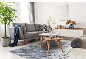 Moderní koberec COZY 8874 Timber, dřevo - Strukturální,  dvě úrovně