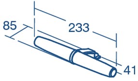 Ideal Standard Mirror &amp; Light - LED-osvětlení EVA (6W, 4000 Kelvinů), Chrom, T3189AA