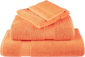 Premium ručníky SOLUND 10 ks oranžové 70 x 140 cm 600 g/m² 137382