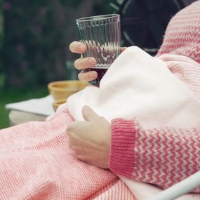 Ibena Jacquard Salerno deka růžová