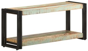 TV stolek 90 x 30 x 40 cm masivní recyklované dřevo 321979