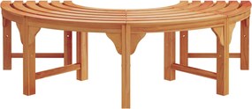 Stromová lavička 8 -Seater 2 ks 160 x 80 x 45cm Přírodní 3324835