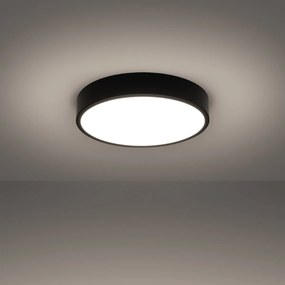 Sollux Lighting Stropní svítidlo ONYX 40 černá LED 3000K