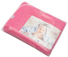 NEW BABY dětská deka HVĚZDIČKY 75x100 cm růžová