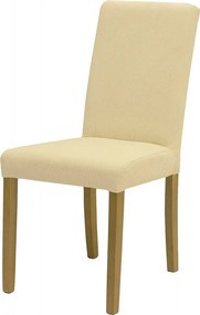 Bradop Jídelní židle celočalouněná KRISTÝNA dubová Z210 | Látka: 132 - Monolith-132