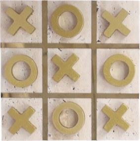Kamenná drobná dekorace Tic Tac Toe – PT LIVING