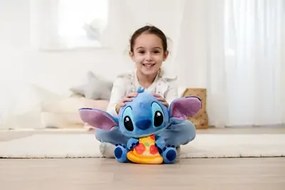 SIMBA Plyšák Stitch s pizzou / 25 cm / Disney Stitch / od 0 měsíců