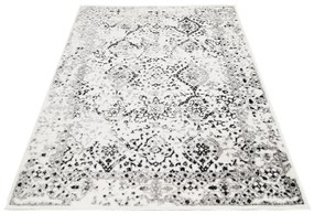 Kusový koberec PP Domna šedokrémový 140x200cm