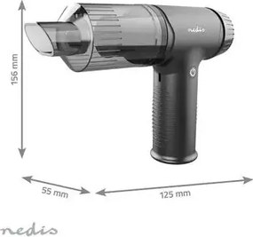 Nedis VCHHR100BK černá / Ruční vysavač / bezsáčkový / 6000 mAh / Suché