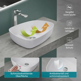 design umyvadlo COLOSUM G806 - 50cm
