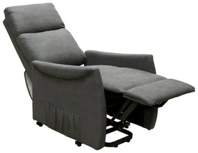 Idea IDEA Relaxační křeslo REX šedé