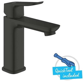 Grohe Dice - Umyvadlová baterie s výpustí Push-Open, matná černá 1018332430