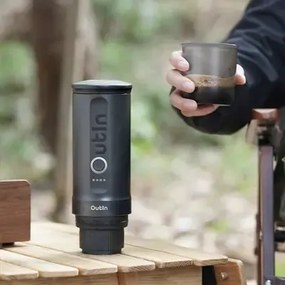 Outin Nano Portable Coffee Maker šedá / Přenosný kávovar na espresso /