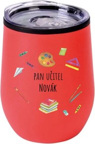 Personalizovaný termohrnek "BOWL" pro paní učitelku/pana učitele (pomůcky)