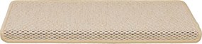 Samolepicí rohože na schody Sisal-Look 30 ks 65x21x4 cm Berber 3365893
