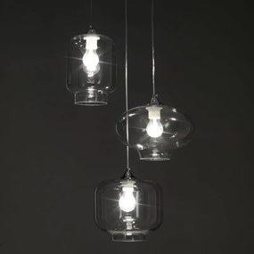 Tomasucci Závěsný lustr SAKY CLEAR Ø.47x126cm,skleněný