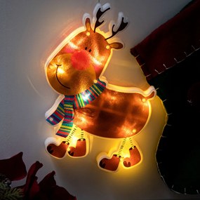 Creative Corner LED závěsná svítidla Vánoční dekorace sobi