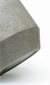 Designový květináč NEXORA, sklolaminát, 41x38 cm, šedý