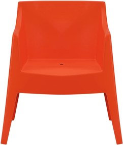Sada 4 ks židle Bartal – oranžová