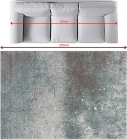 Koberec Softness cream/sage green 160x230 cm