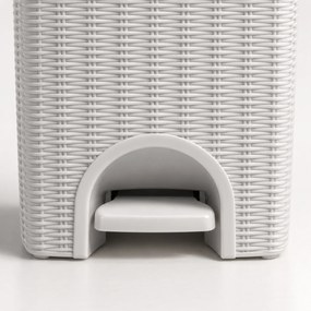 STEFANPLAST Odpadkový koš 20 l, 31x27,5x39cm, bílý