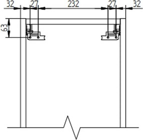 Mereo Mereo, Mailo, koupelnová skříňka vysoká 170 cm, bílá, dub, antracit, CN514LPB