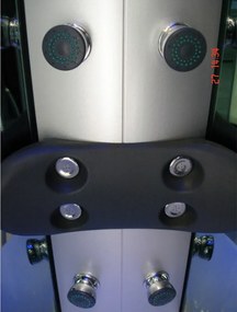 BPS-koupelny Hydromasážní box HYD-Limer 90, 90x90 bez sauny