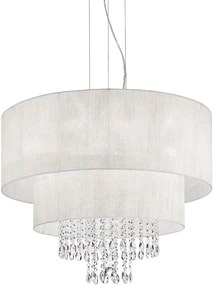 Závěsné svítidlo Ideal Lux Opera SP6 bianco 068299 bílé 71cm