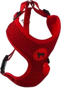 Active Dog Mellow L červená / Postroj pro psy / Nylon / Obvod hrudníku
