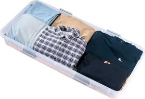 Úložný prostor pod postel s kolečky, 805 × 396 × 175 mm VEVOR