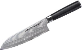 Kuchyňský nůž samura damascus nůž santoku 17,5 cm