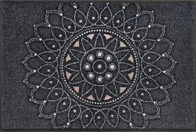 XXXLutz DVEŘNÍ ROHOŽKA, 50/75 cm antracitová, béžová Esposa - Online Only koberce & rohožky - 004336058101