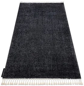 Moderní kusový koberec BERBER 9000 tmavě šedý Rozměr: 120x170 cm