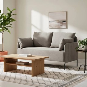 Ziden Couch 2 Sitzer látka – taupe