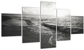 Obraz - Na břehu moře (125x70 cm)