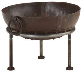 Rustikální přenosné ohniště Ø 40 cm železo 321944